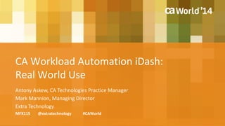 CA Workload Automation iDash: Real World Use | PDF | Operating Systems ...
