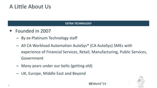 CA Workload Automation iDash: Real World Use | PDF | Operating Systems ...