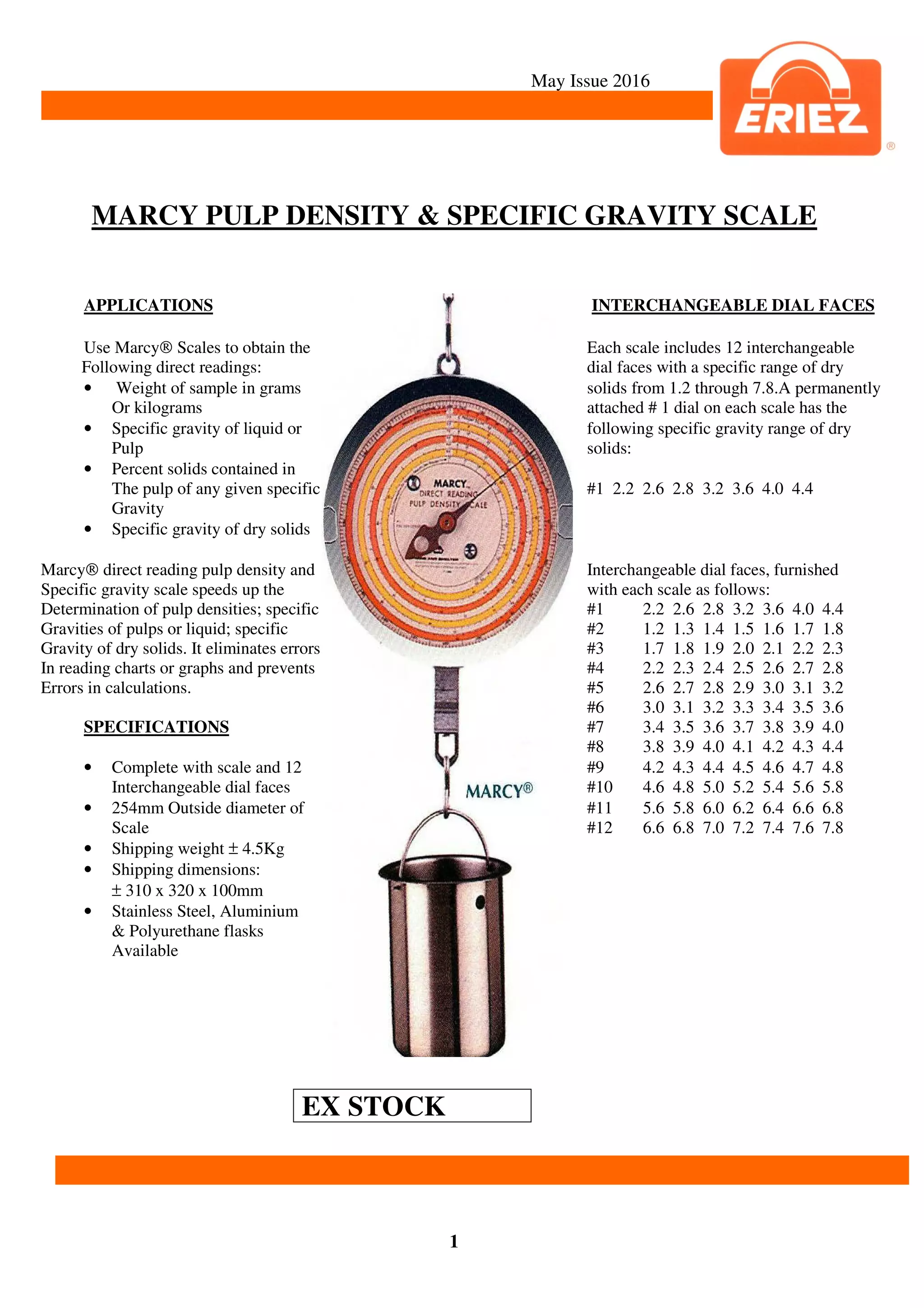 5. Screening, Density Scale,Lab Milling Equipment_ May 2016 | PDF