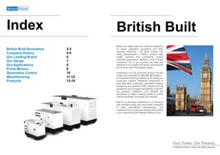 Welland Power Brochure 2015 | PDF