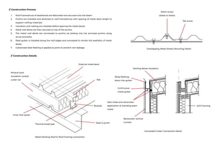 Building Technology I : Project 2 : Construction Solutions | PDF