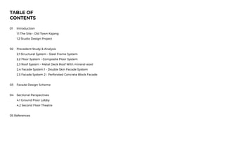 Building Technology I : Project 2 : Construction Solutions | PDF