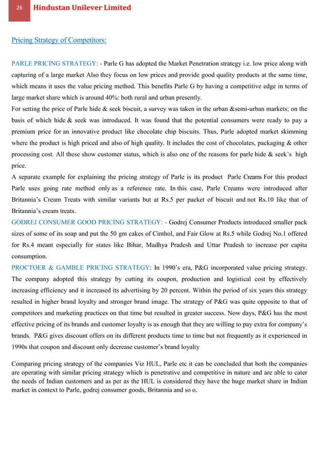 HUL PRODUCT MIX | PDF | Skin Care | Beauty