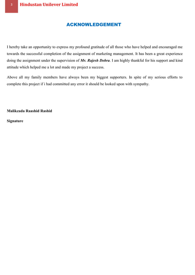 HUL PRODUCT MIX | PDF | Skin Care | Beauty