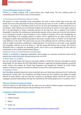 HUL PRODUCT MIX | PDF