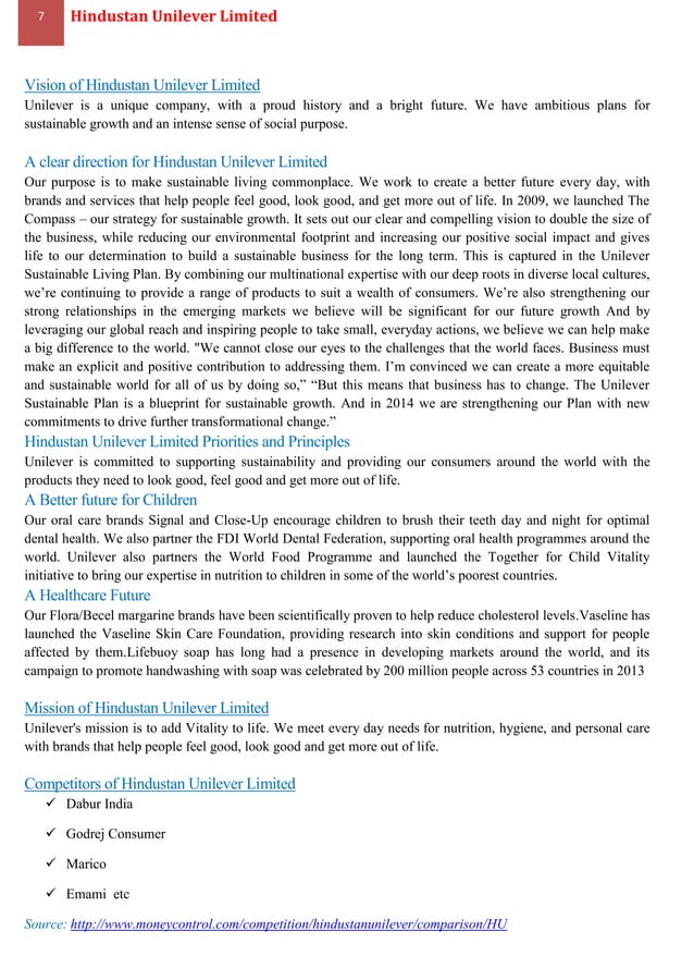 HUL PRODUCT MIX | PDF | Skin Care | Beauty