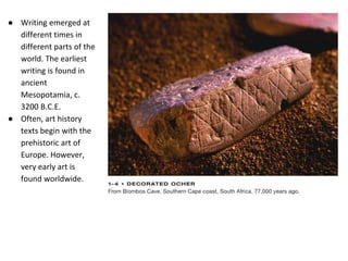 AP Art History Global Prehistory | PPTX