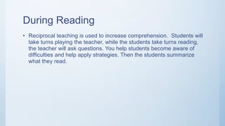 Before During and After Reading Strategies | PPT