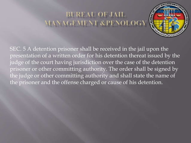 Correctional Administration | PPTX