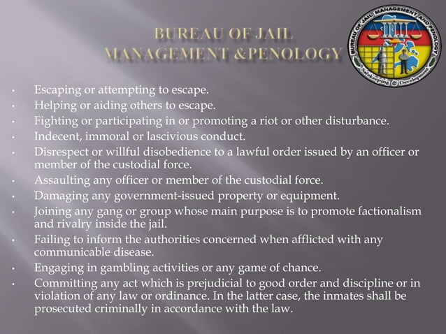 Correctional Administration | PPTX