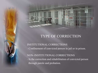 Correctional Administration | PPTX