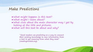 Ca#1 Reading Comprehension Strategies | PPTX