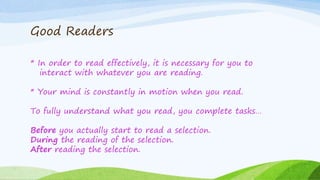 Ca#1 Reading Comprehension Strategies | PPTX