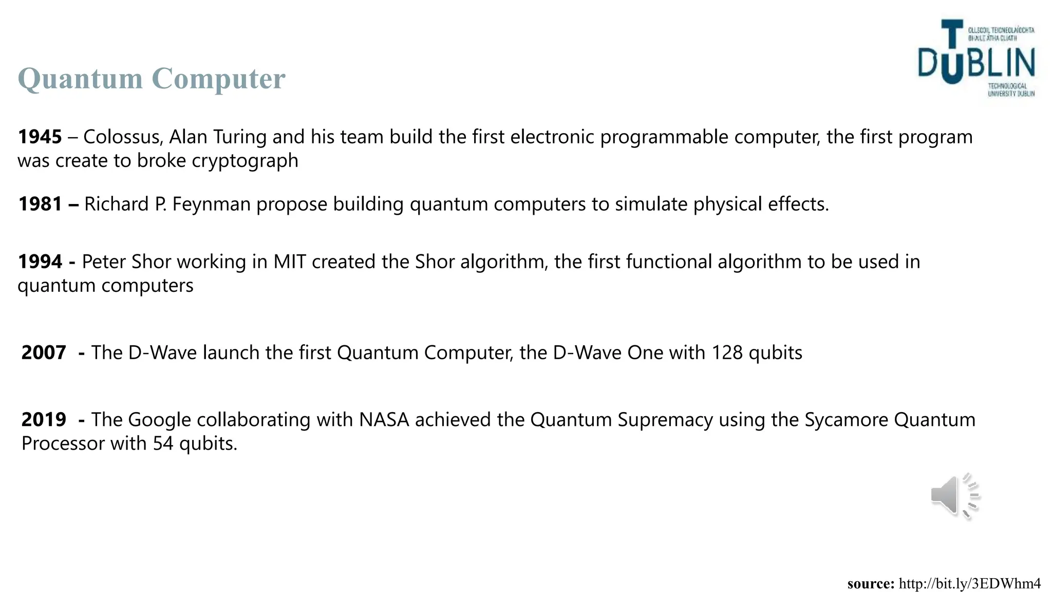 20 years of Quantum Computing technology | PPTX