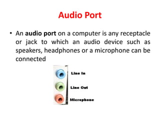 Ports of Mother Board | PPTX