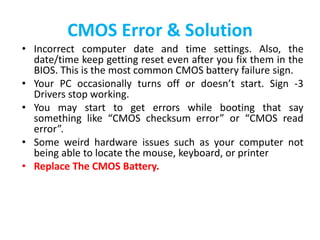 Ports of Mother Board | PPTX