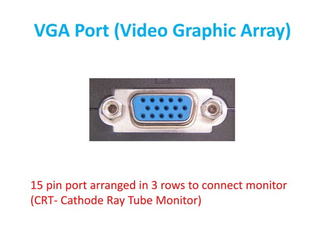 Ports of Mother Board | PPTX | Computer Peripherals | Computing