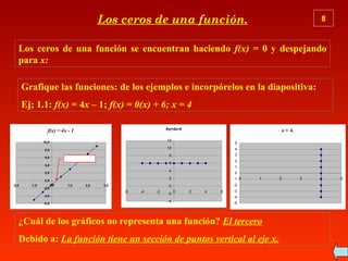 CA101_Funciones Introducción- definición y ejemplos | PPT