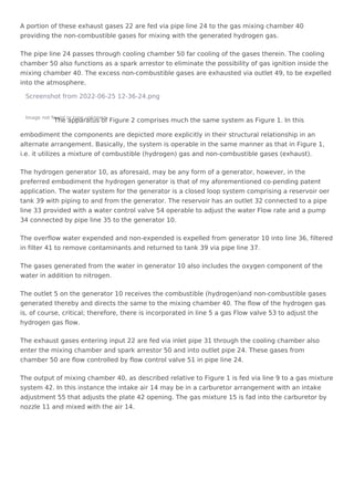 ca1227094a1-hydrogen-air-non-combustible-gas-mixing-combustion-system.pdf | Chemistry | Science