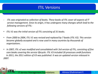 ITIL V3 Foundation | PPTX
