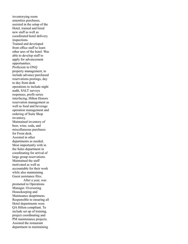 Martha 2015 Resume | PDF