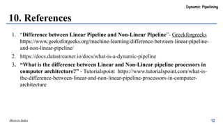 Dynamic Pipelining in Computer Architecture | PPTX