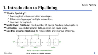 Dynamic Pipelining in Computer Architecture | PPTX