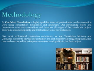 Confident Translation Profile | PPTX