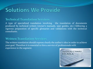 Confident Translation Profile | PPTX