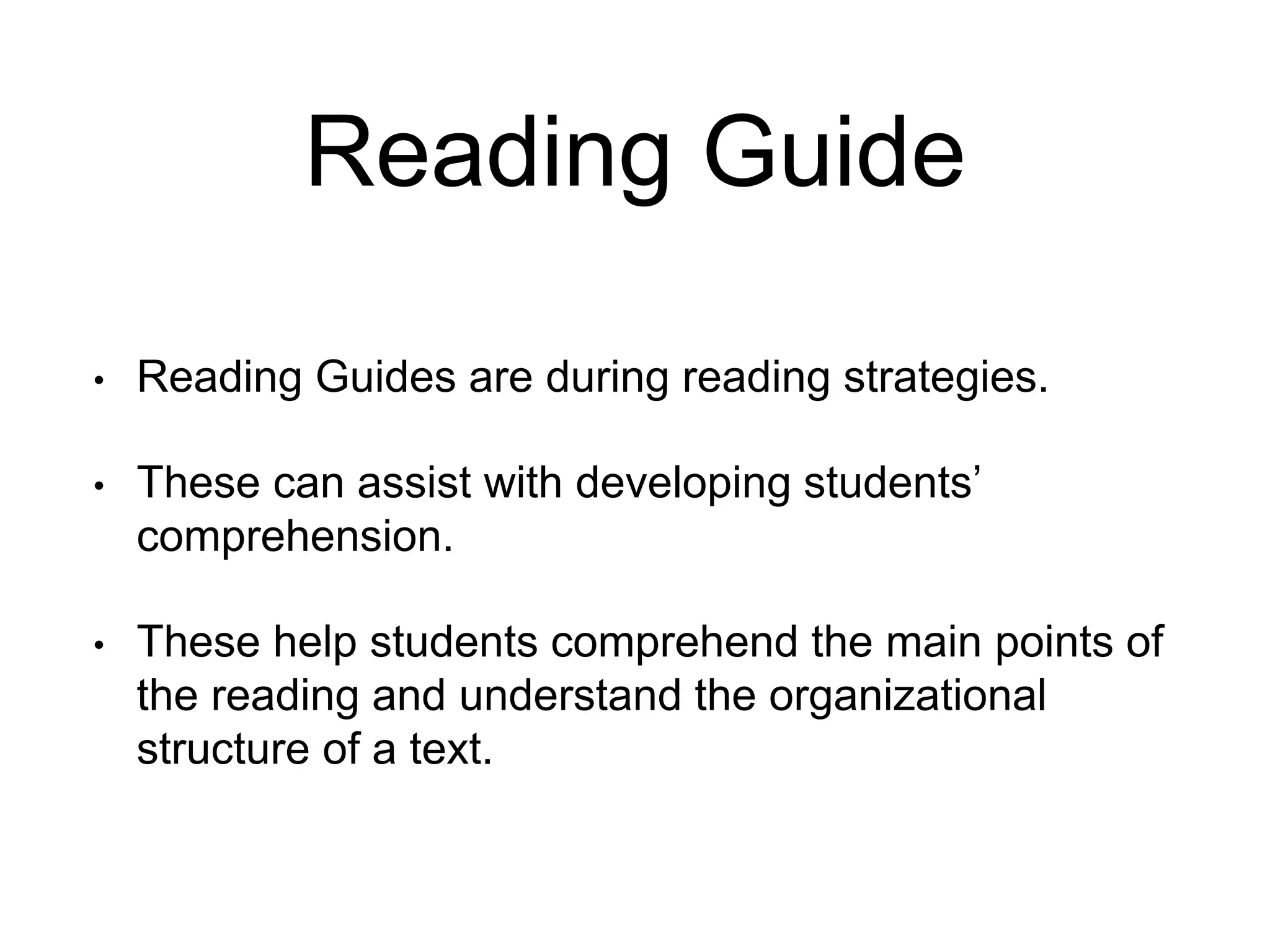 Before, During, and After reading strategies | PPTX