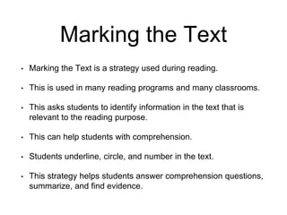 Before, During, and After reading strategies | PPTX