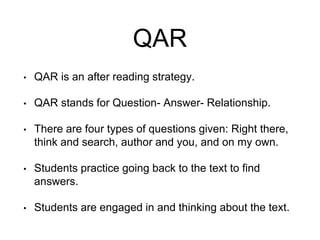 Before, During, and After reading strategies | PPTX