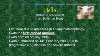 Dolly the Sheep | PPT