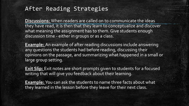 Before, during, and after reading strategies CA1 RED4348 | PPTX