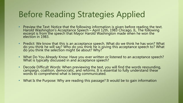 Before, During, and After Reading Strategies | PPTX