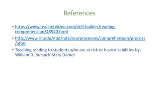 Ca #1 red reading strategies | PPT