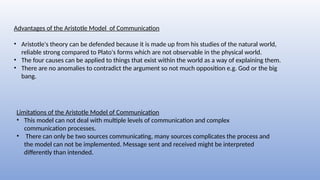 communication models using for engineering industry | PPTX