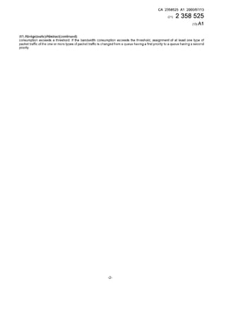Dynamic assignment of traffic classes to a priority queue in a packet forwarding device | PDF