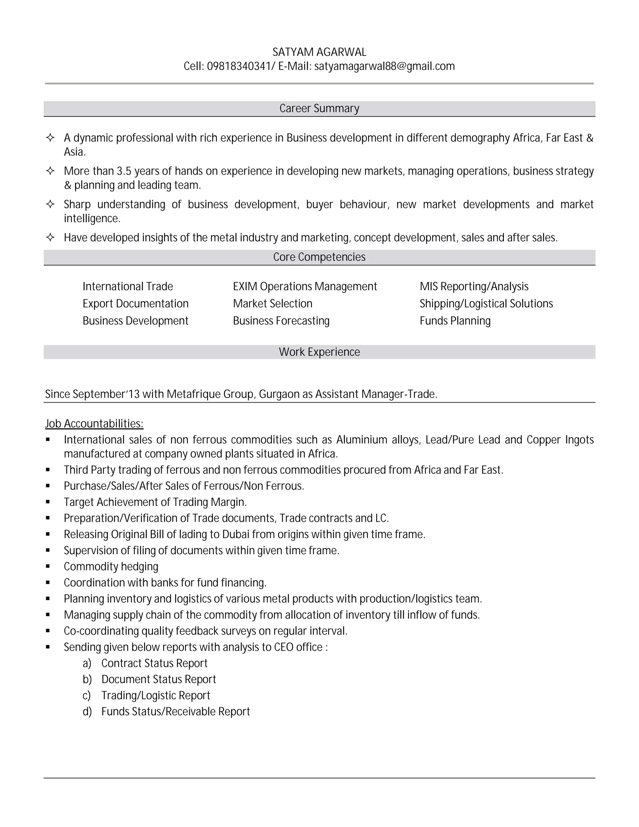 Satyam Agarwal-Resume | PDF