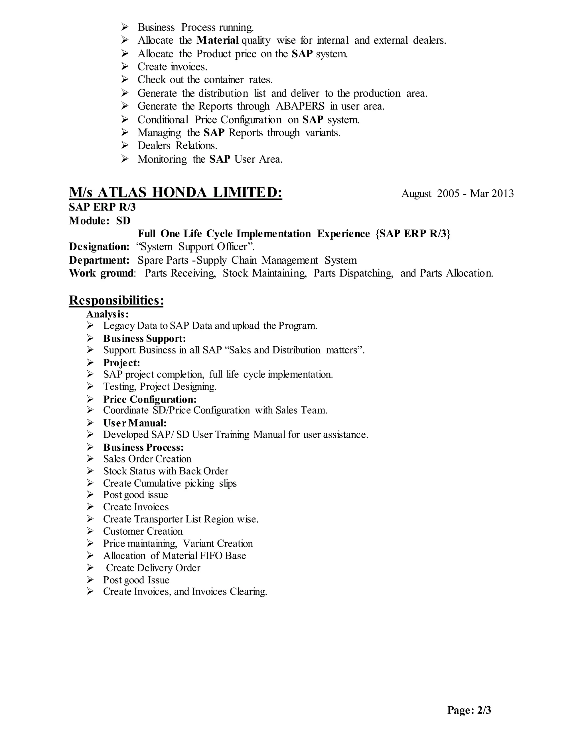 SHAKIR HASHIM - CV | DOCX