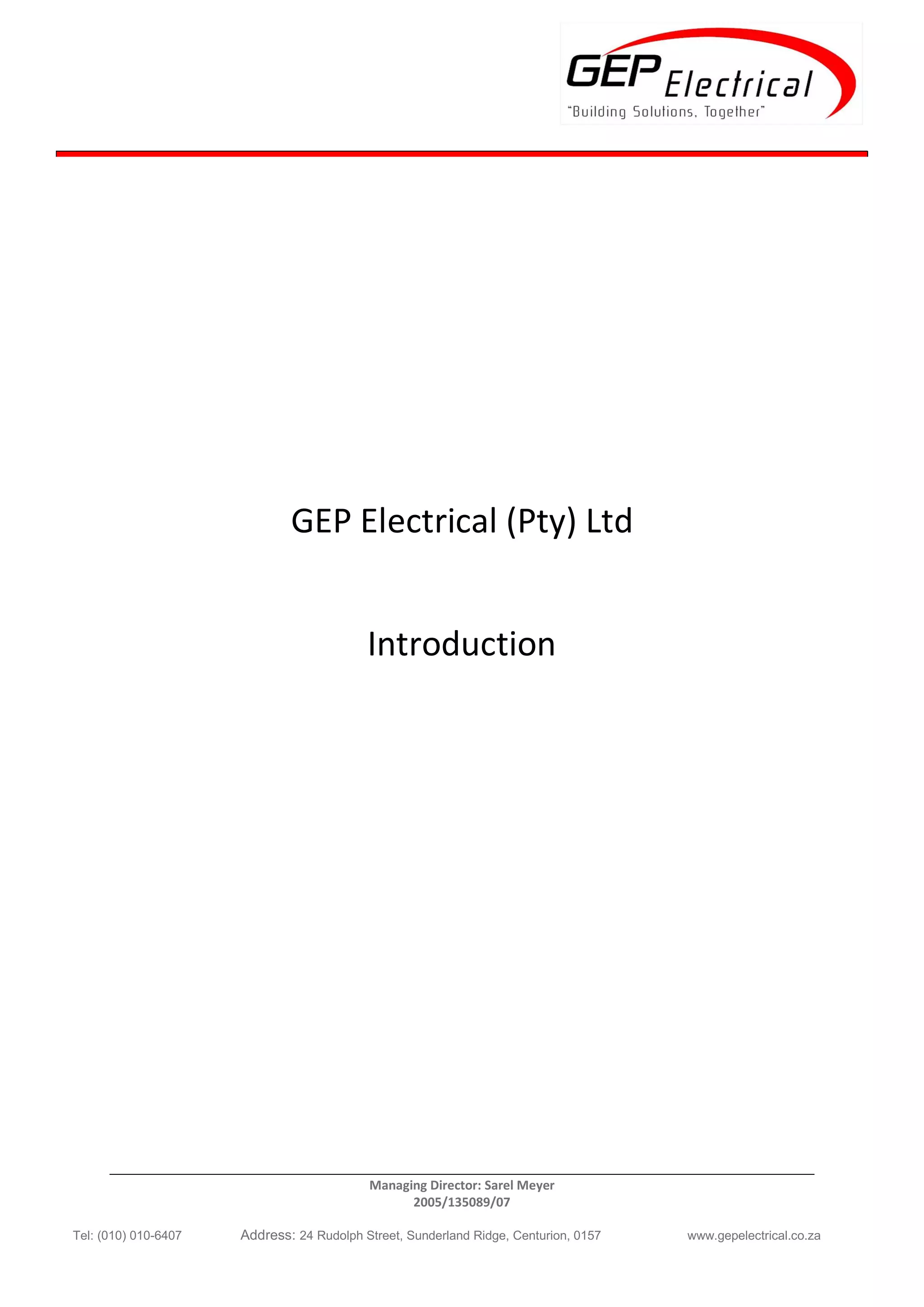 GEP Introduction | PDF