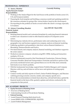 Curriculum vitae_Vinit | DOCX
