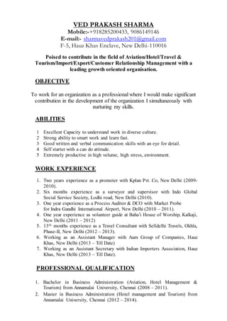 ved Resume (1) | DOCX