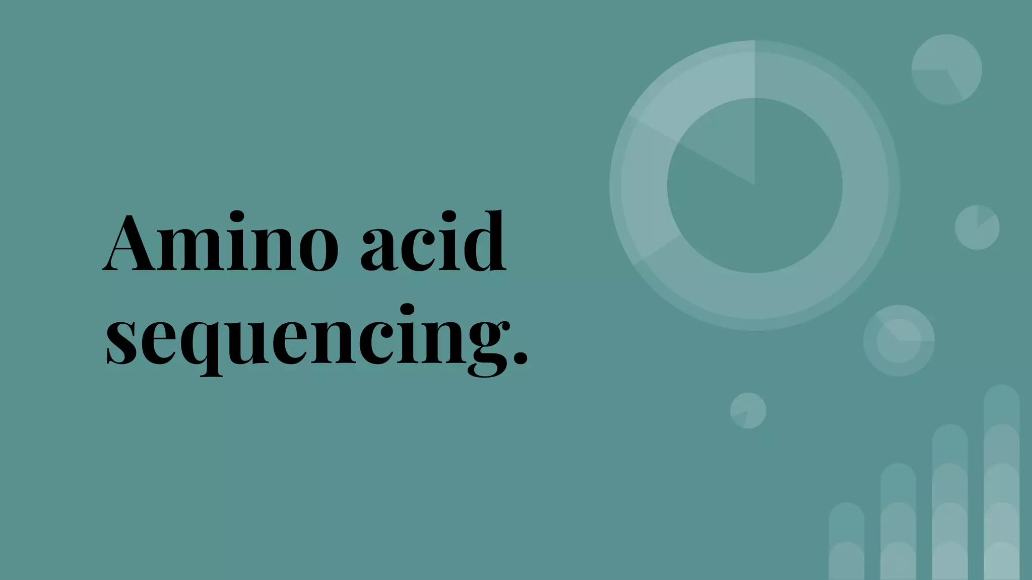 Amino acid sequencing | PPTX