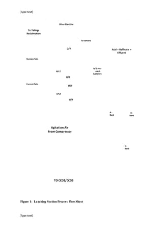 Report on Leaching Washing and Solvent Extraction Sections | DOC