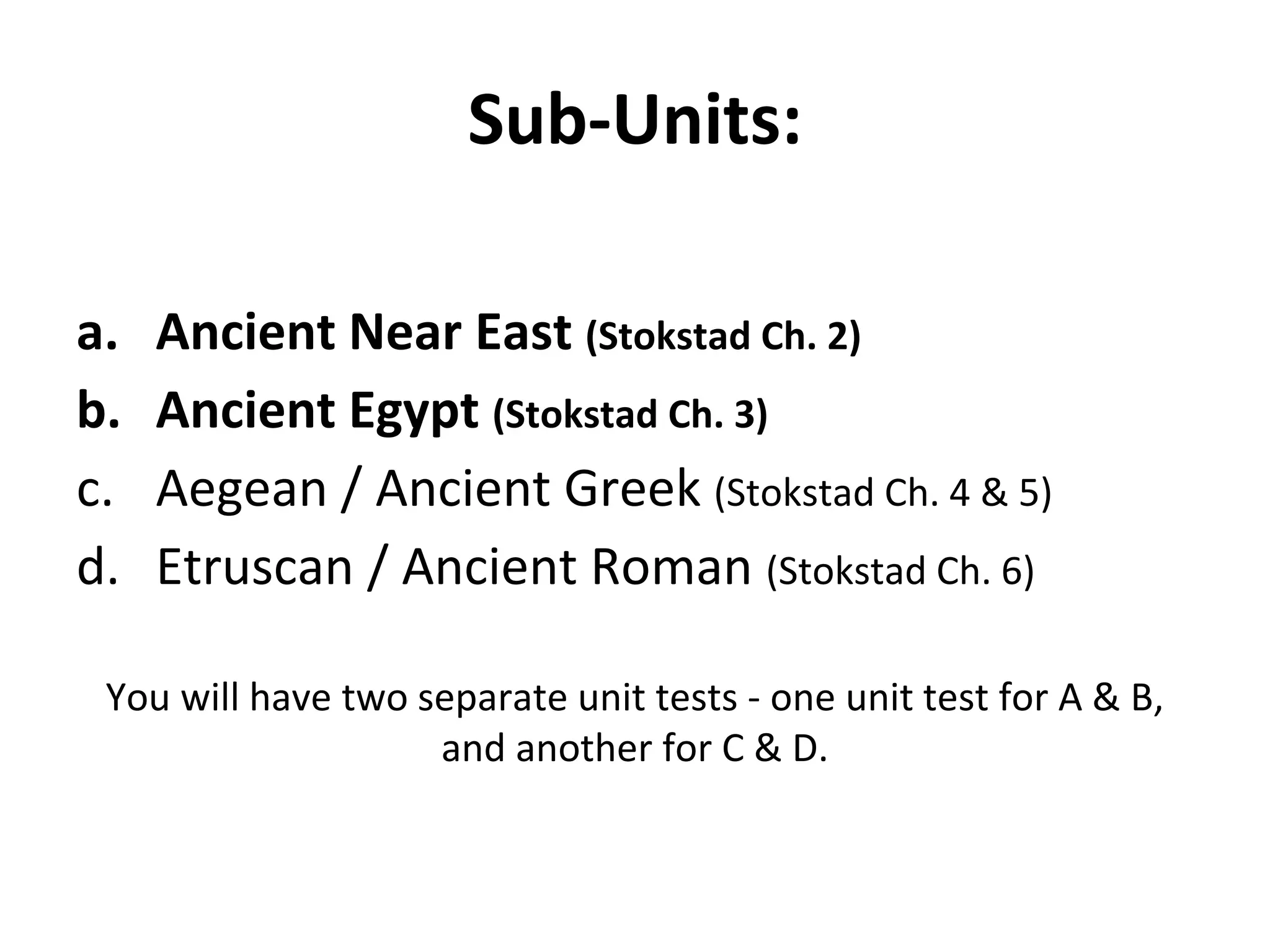 AP Art History - Ancient Near East & Egypt | PPT