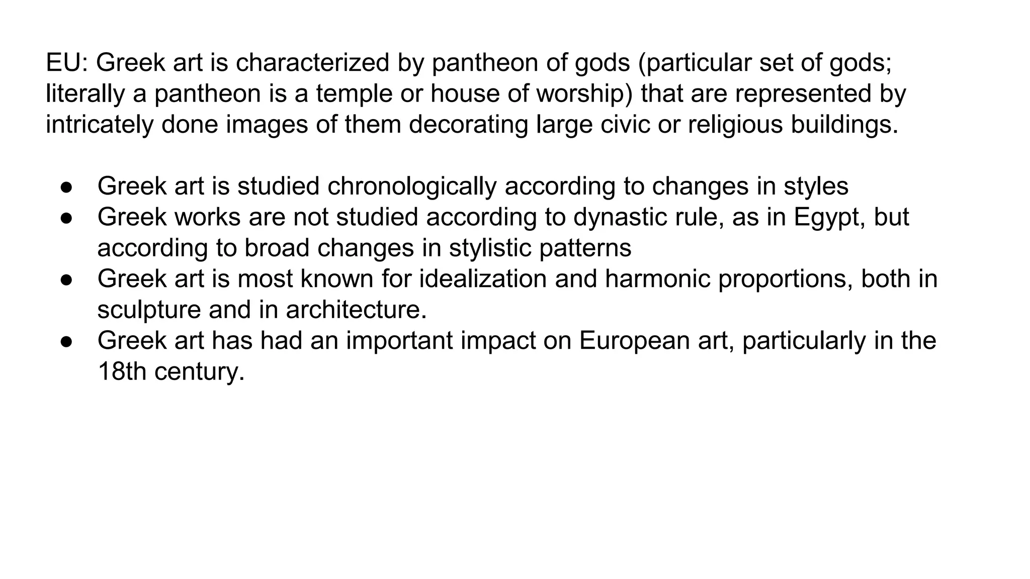 AP Art History Ancient Greece & Rome | PPTX