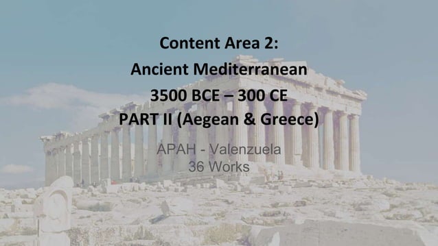 AP Art History Ancient Greece & Rome | PPTX