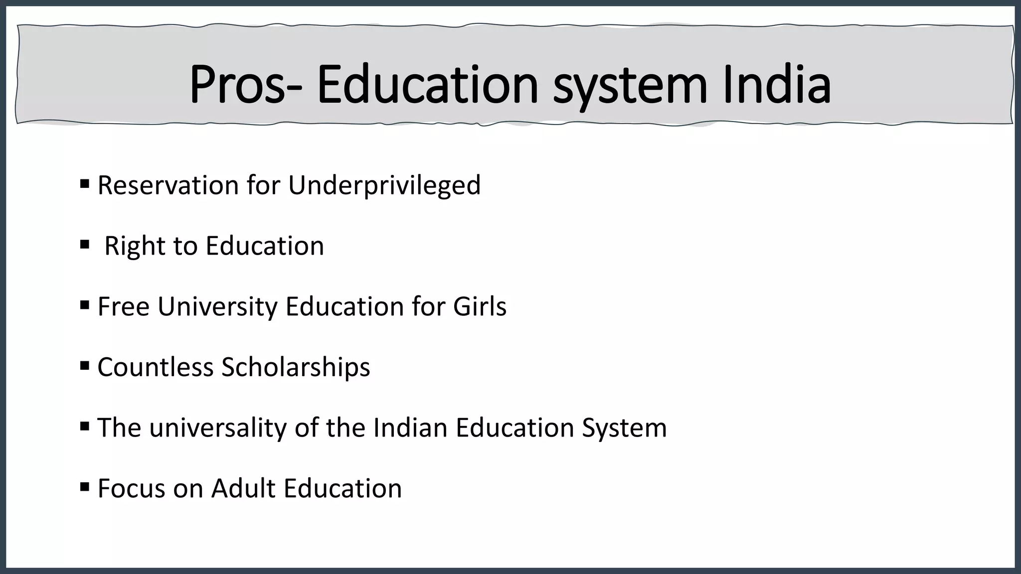 India Education System | PPTX
