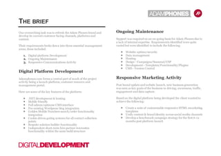 AdamPhones Case Study | DOCX